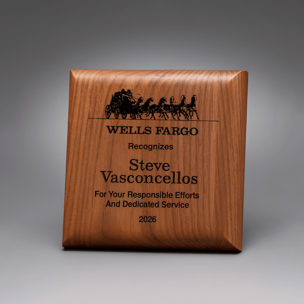 Laser Standing Plaque | Lane Award