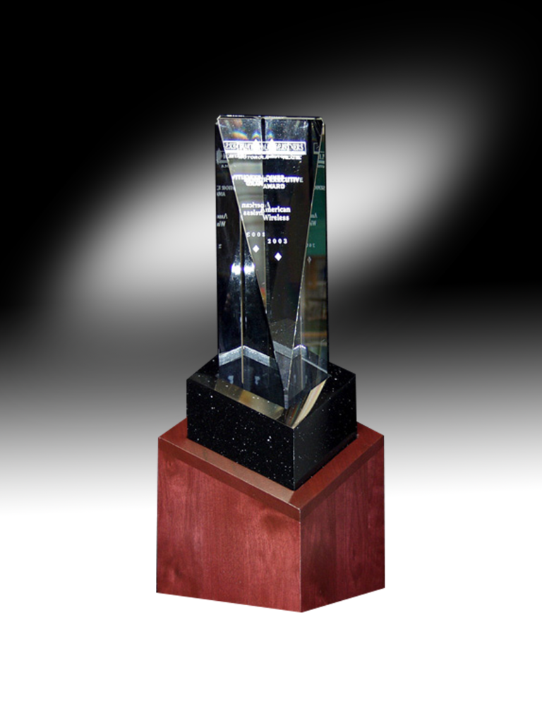 Nextel Large Top Executive Custom Award | Lane Award