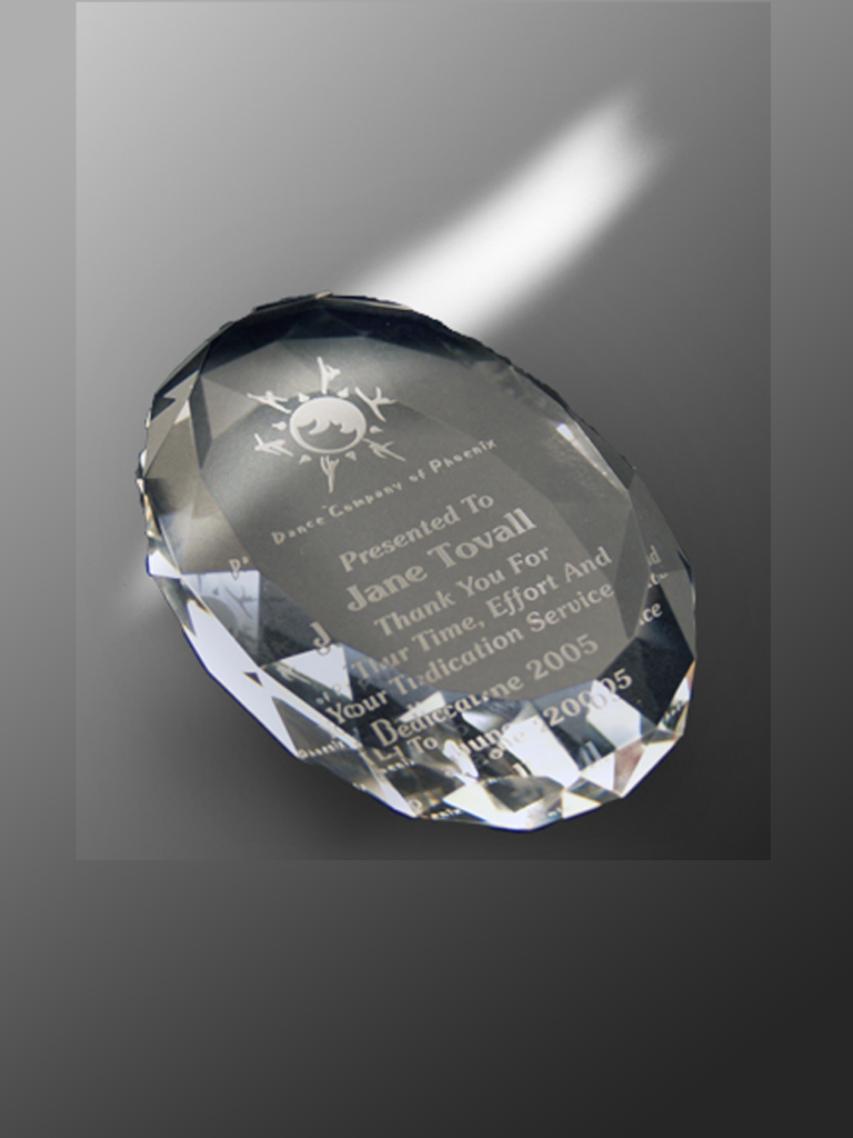 Oval Paperweight | Lane Award