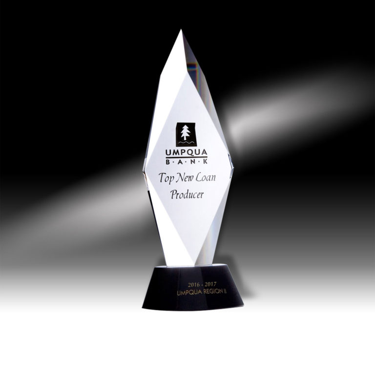 Optic Crystal Torch of Liberty | Lane Award