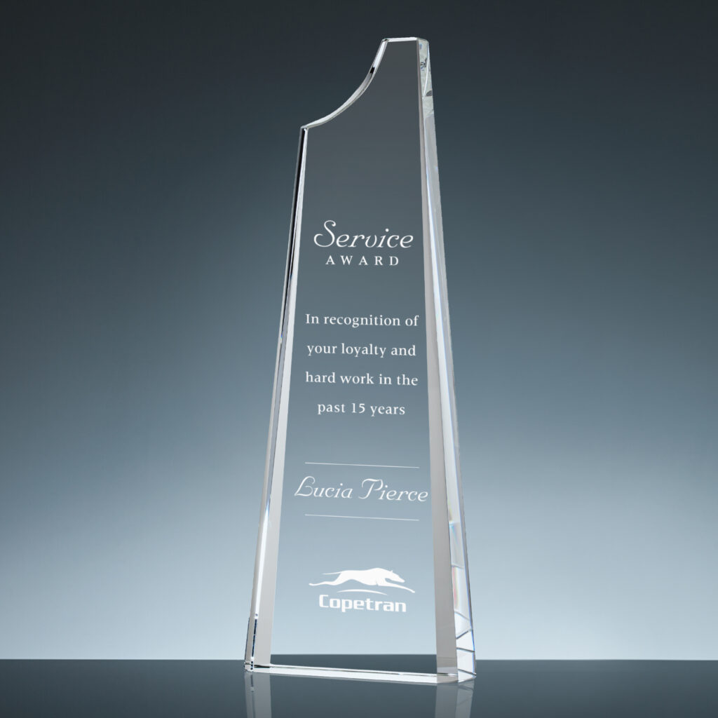 Acrylic Polar Wave Plaque | Lane Award