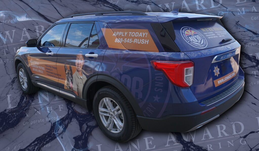 AZ Dept. of Corrections Truck Wrap | Lane Award