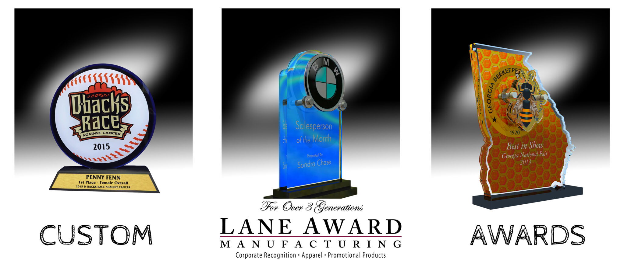 Elevate Your Recognition: Choose Lane Award for Totally Custom Designs ...